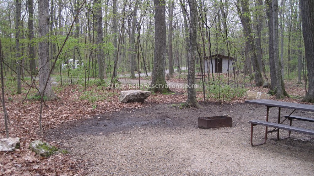 Photo of Campsite 005 in Family Campground at High Cliff State Park ...