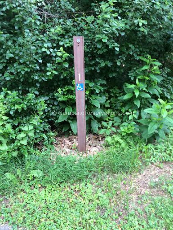 Campsite 001 in Pinewoods Campground at Kettle Moraine State Forest ...
