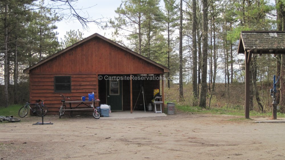 Photo of Campsite Coenen in Cabin Campground at Point Beach State ...