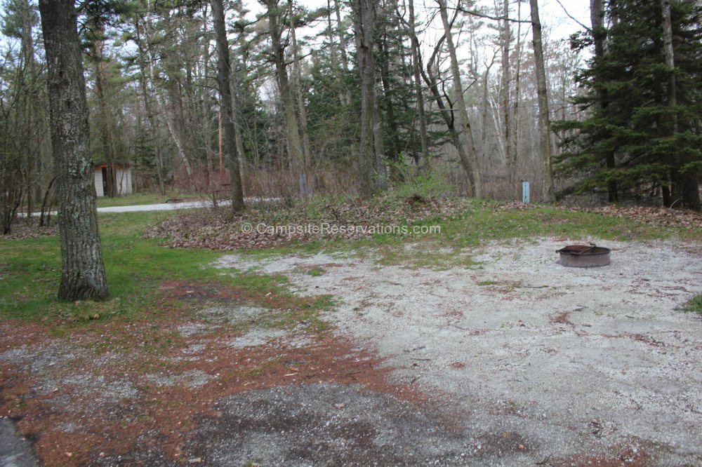 Campsite 005 in Point Beach State Forest Campground at Point Beach ...