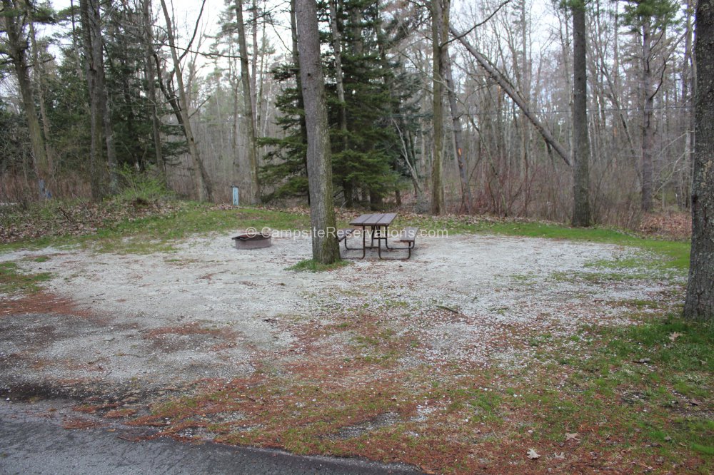 Campsite 005 in Point Beach State Forest Campground at Point Beach ...