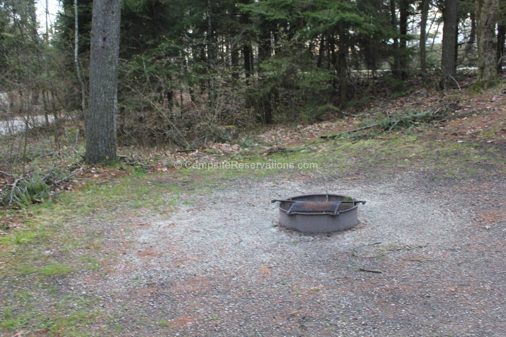Campsite 025 in Point Beach State Forest Campground at Point Beach ...