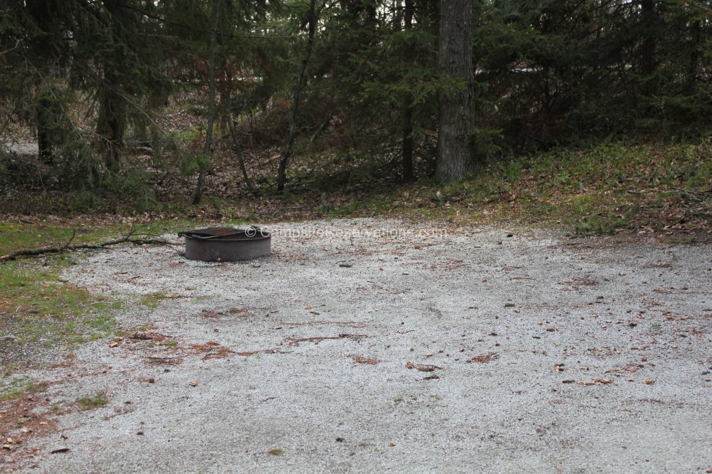 Campsite 026 in Point Beach State Forest Campground at Point Beach ...