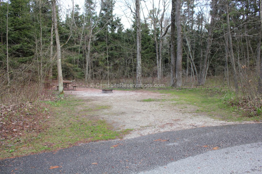 Campsite 050 in Point Beach State Forest Campground at Point Beach ...