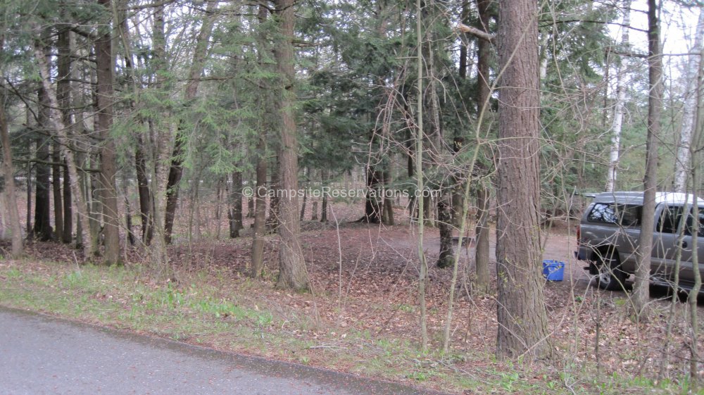 Campsite 112 in Point Beach State Forest Campground at Point Beach ...