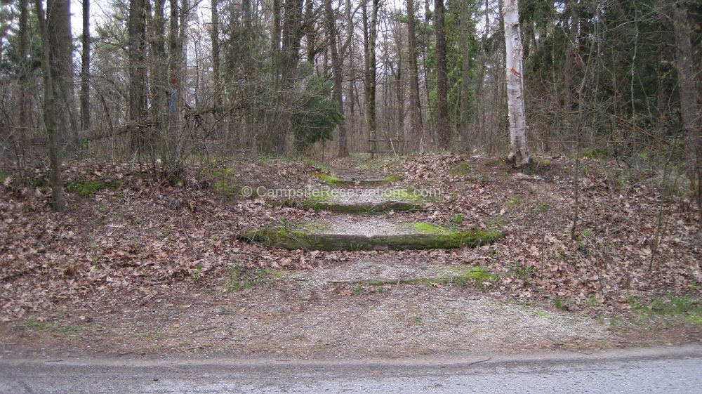 Campsite 120 in Point Beach State Forest Campground at Point Beach ...